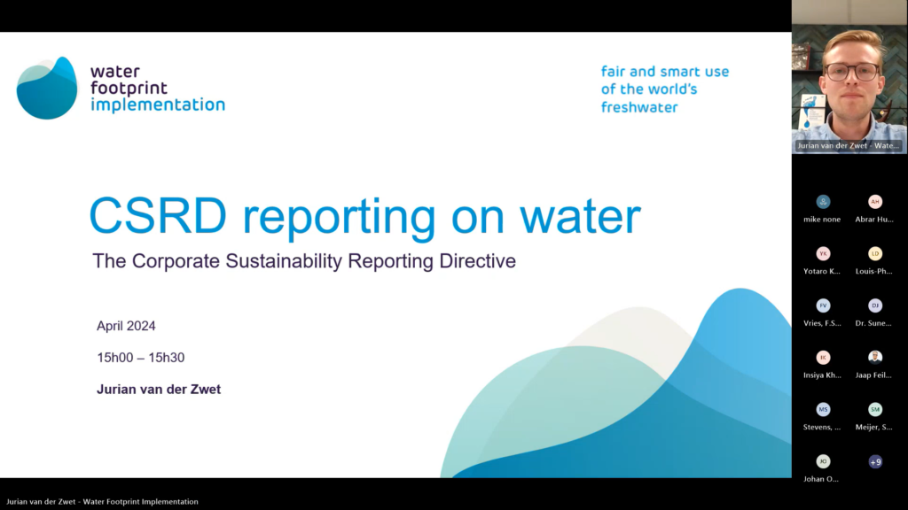 A Successful Series of CSRD Webinars: Driving Sustainable Water Management Across Borders ...